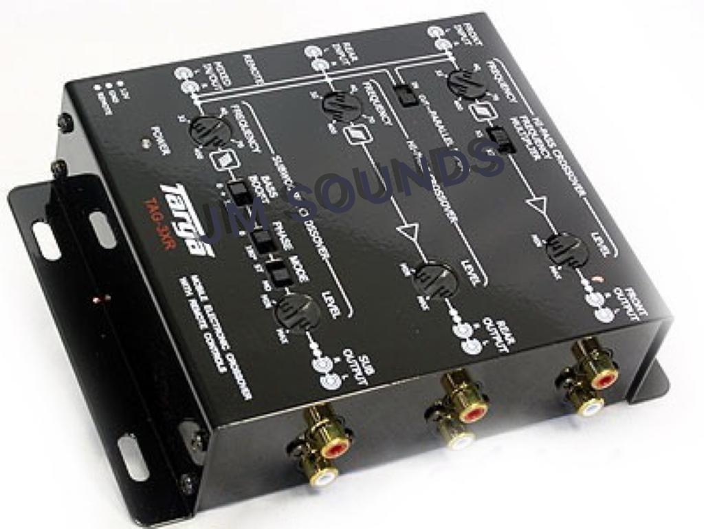 Targa TAG-3XR 2/3 way electronic crossover