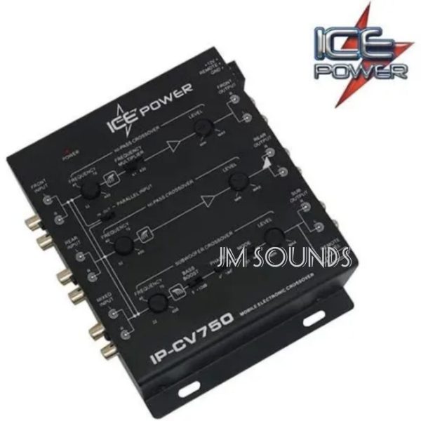 ICE POWER IP-CV750 3-way mobile electronic crossover