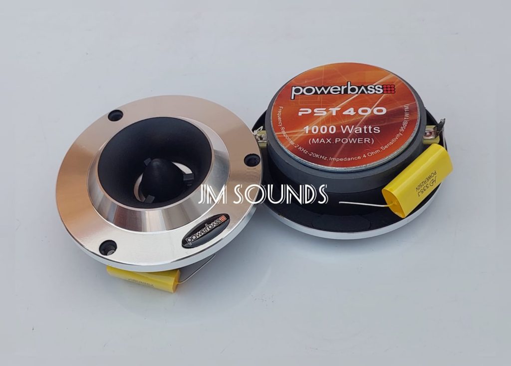 Powerbass PST400 1000w 4”bullet tweeters - PowerBass