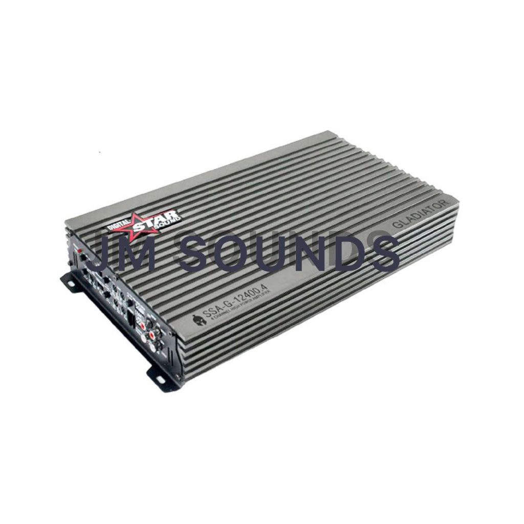 Starsound SSA-G-12400.4 Gladiator 12400w 4channel amplifier