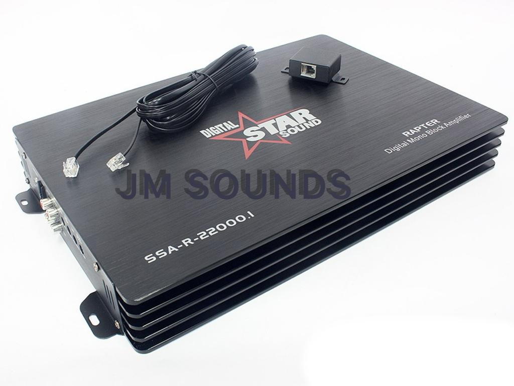 Starsound SSA-R-22000.1D 22000w Rapter mono amplifier