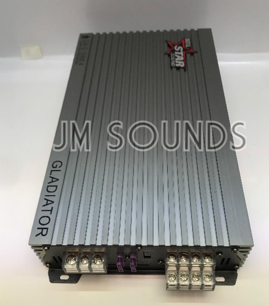 Starsound SSA-G-12400.4 Gladiator 12400w 4channel amplifier