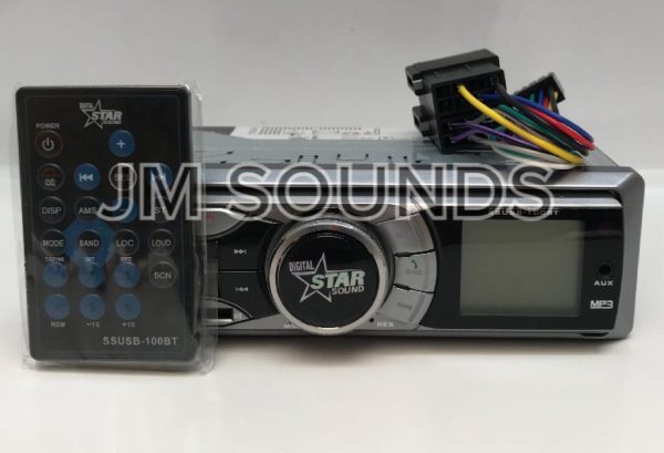 Star Sound SSUSB-100BT - Radios 55w x 4 remote control bluetooth fm tuner mp3/wma playbac usb/sd ...
