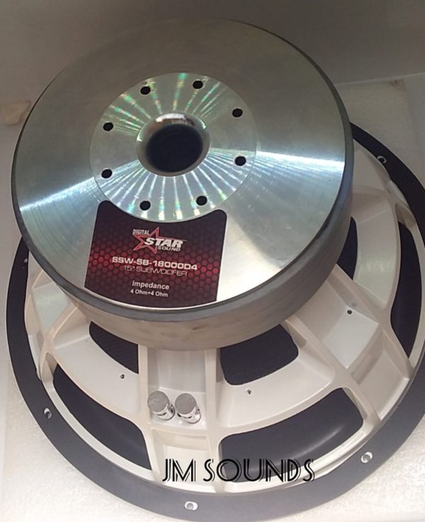 STARSOUND SSW-SB-18000D4 18000w rms 15” subwoofer