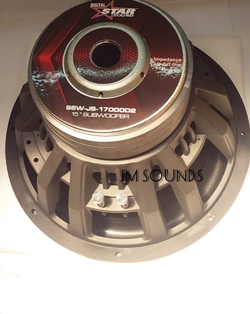 Starsound Jigsaw 1500w rms 15” sub SSW-JS-17000D2