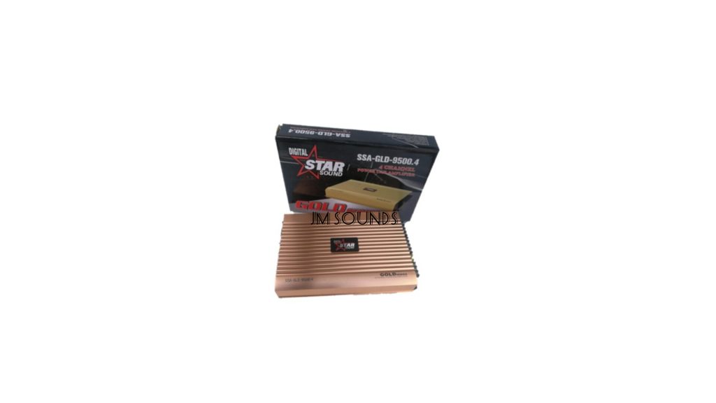 Starsound SSA-GLD-9500.4 Gold line 4 channel amplifier