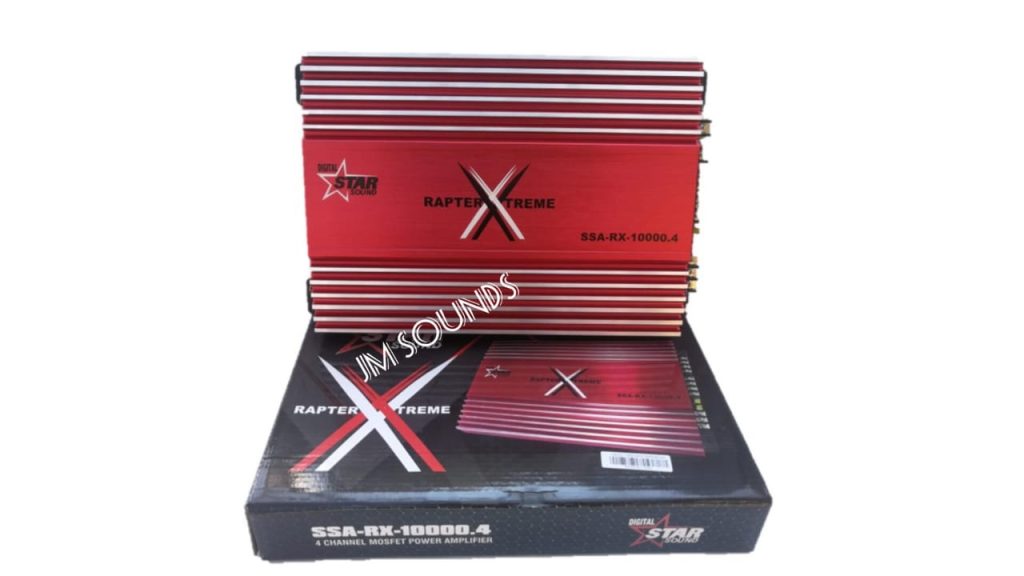 StarSound SSA-RX-10000.4 Rapter extreme 4 channel amplifier