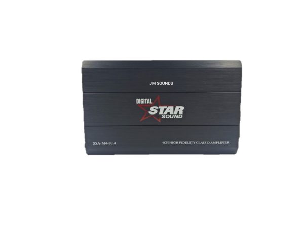 Star Sound SSA-M4-80.4 4 Channel Amplifier